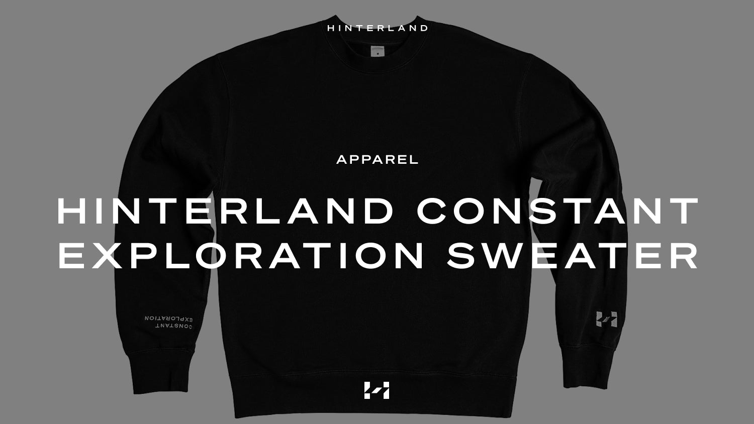 Hinterland CONSTANT EXPLORATION Sweater – Hinterland Store